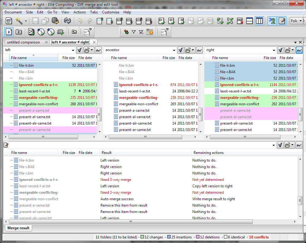 Elli Computing Merge Merge Folders With Ancestor